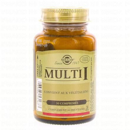 SOLGAR Multi 1 x30 Tablets - Pharmacie Prado Mermoz